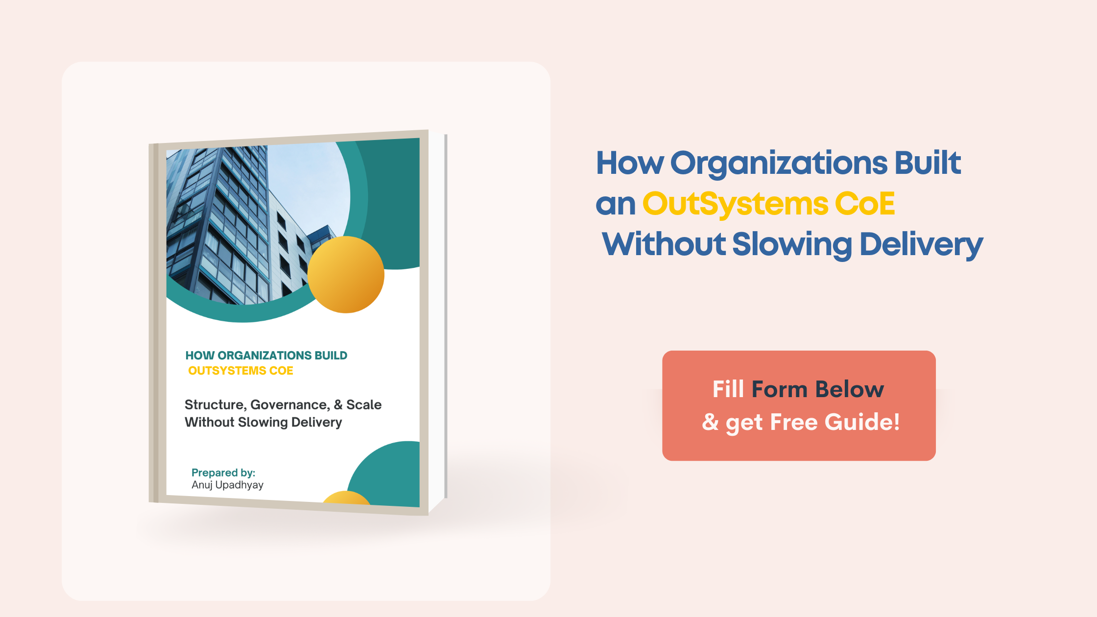 OutSystems Centre of Excellence (CoE) - Get your free copy Now!!